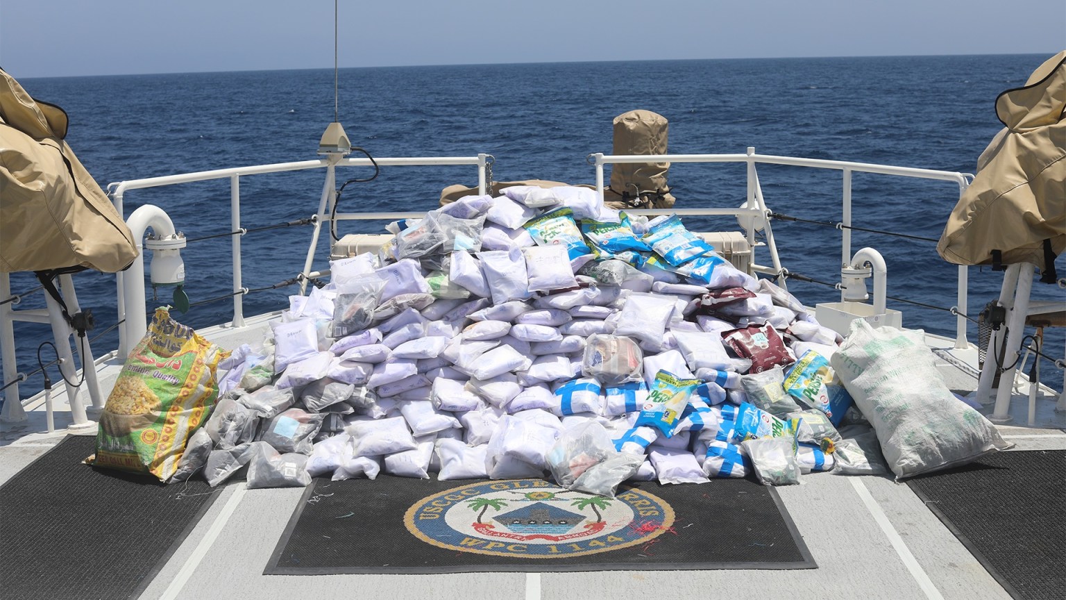 Coast Guard ship seizes $110 million in drugs in three days