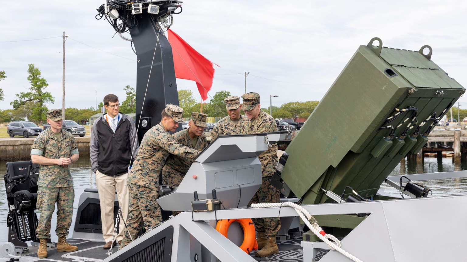 Marine Corps touts armed Long Range Unmanned Surface Vessel