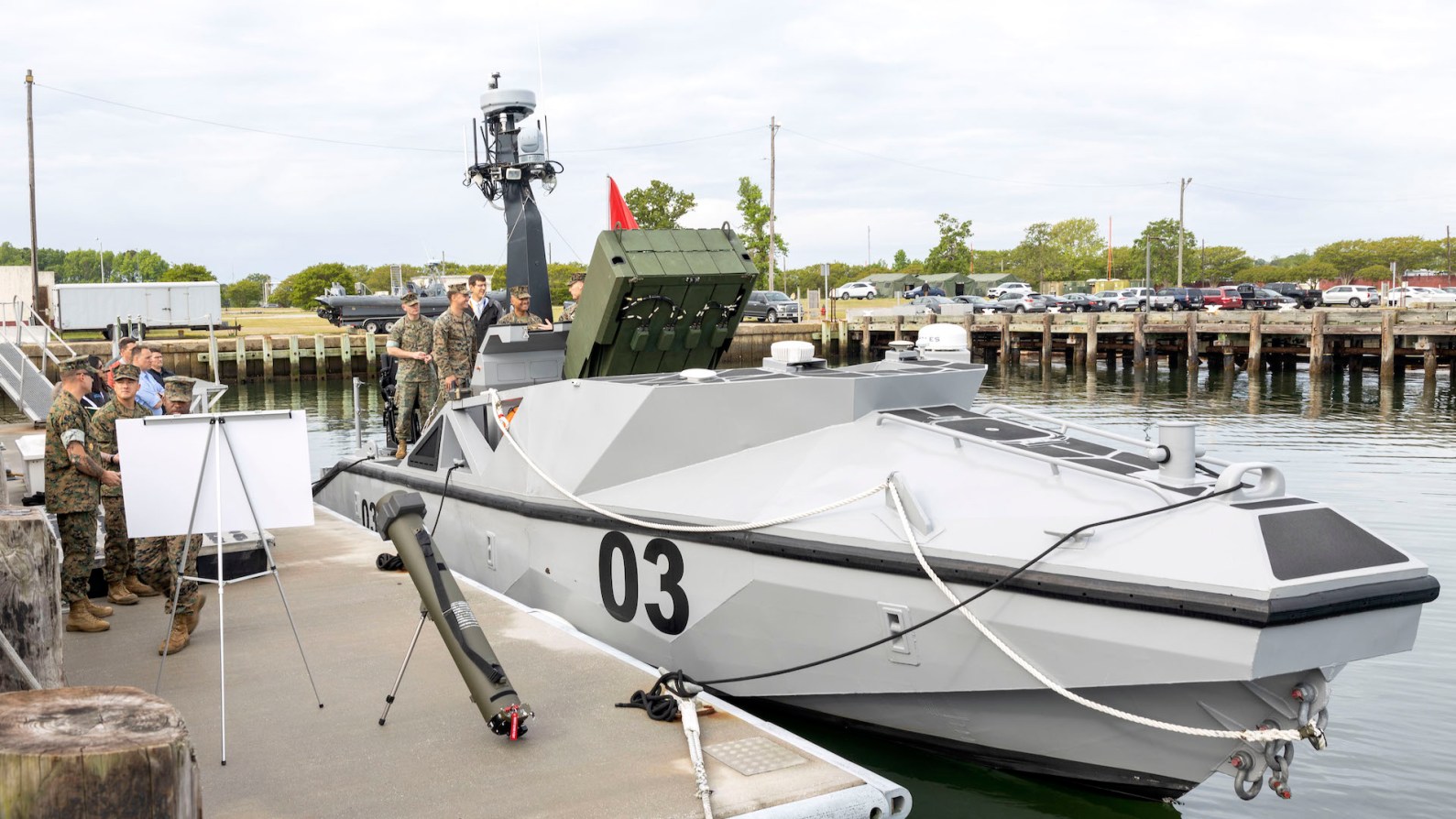 Marine Corps touts armed Long Range Unmanned Surface Vessel