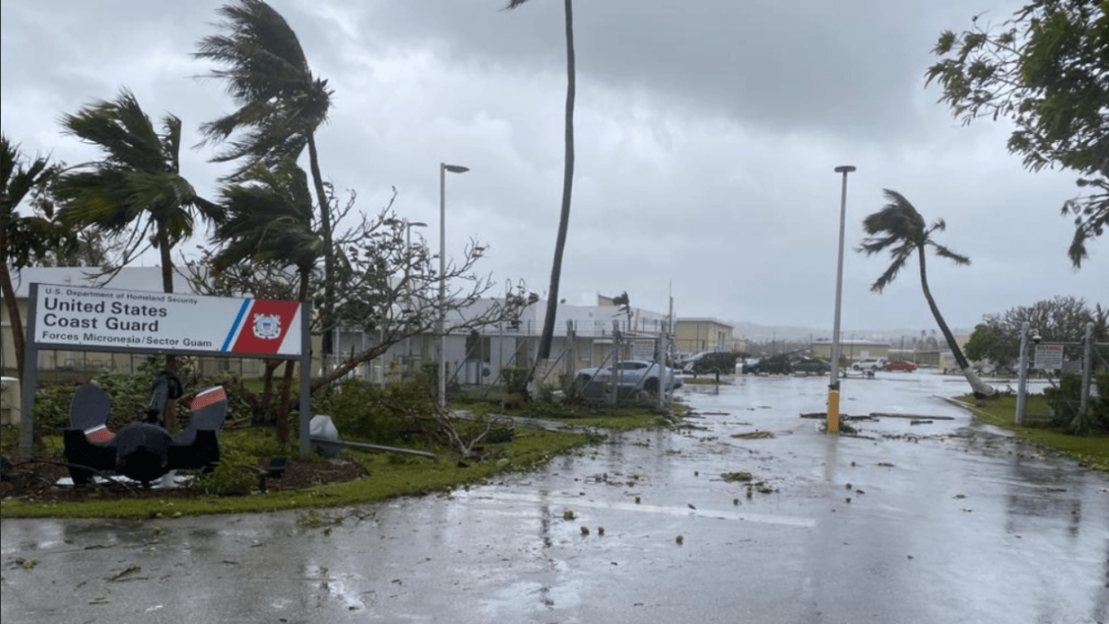 Navy, Coast Guard move to help Guam after Typhoon Mawar