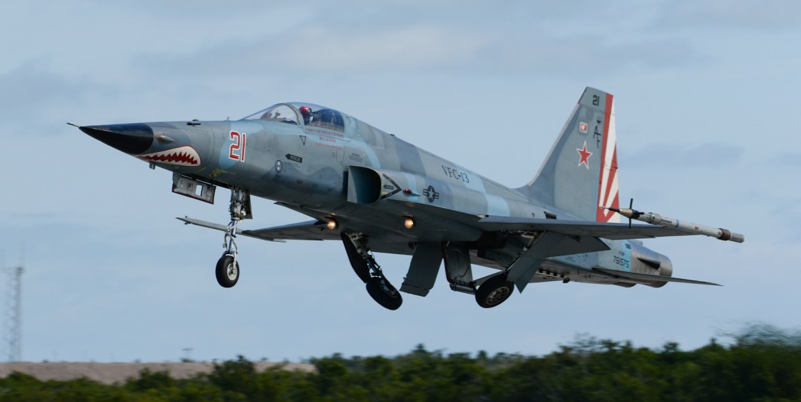 Navy 'aggressor' pilot ejects, rescued near Key West