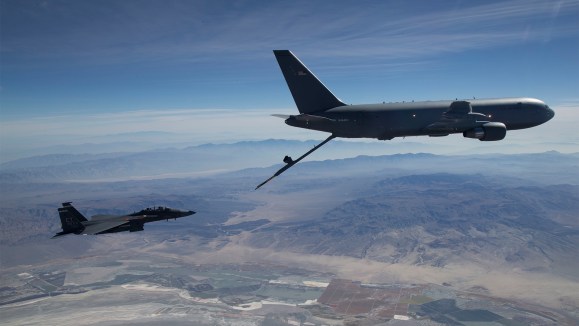 Air Force tanker to fly over all 50 states to celebrate aerial refueling