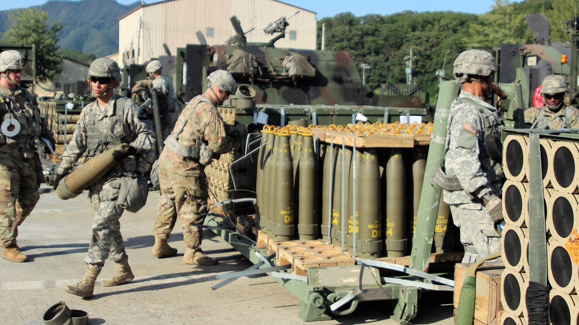 Army ramping up production of 155mm artillery shells next year