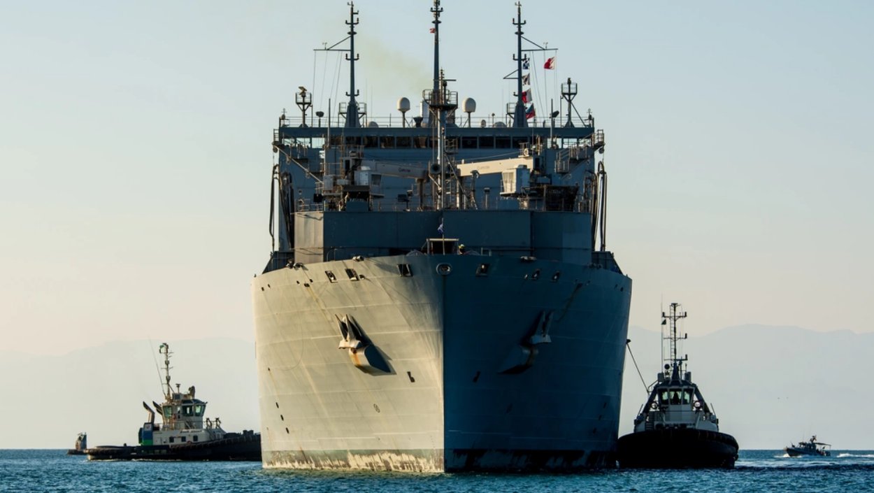Navy cargo ship runs aground in Bahrain - Task & Purpose