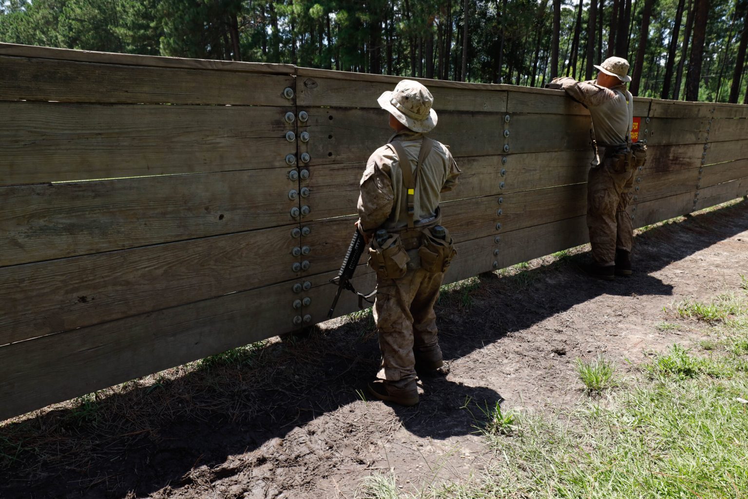 Boot camp obstacles were no problem for 4-foot-7-inch Marine