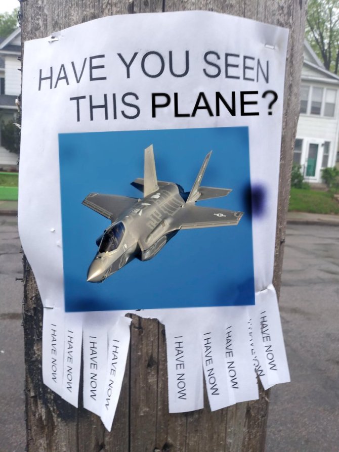 Have you seen me? All the best 'Missing F-35' memes - Task & Purpose
