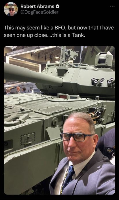M10 Booker Combat Vehicle is definitely a tank, says Gen. Abrams