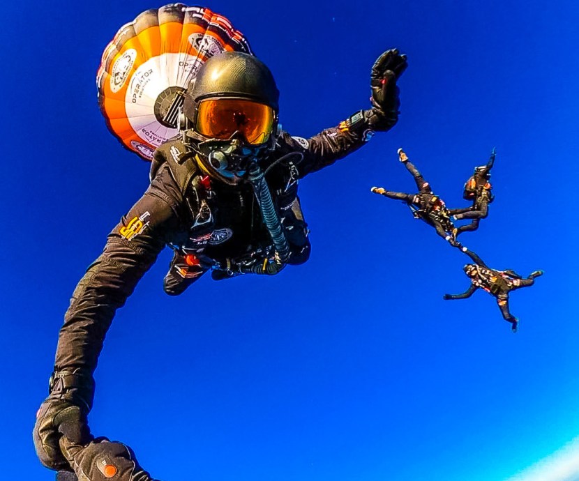How an Air Force Pararescue team set high-altitude skydive record