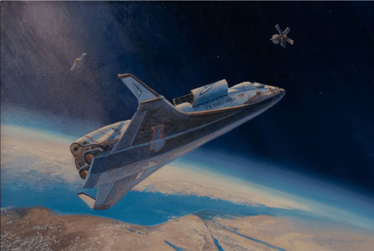 Space Force's first official portrait is aspirational sci-fi - Task ...