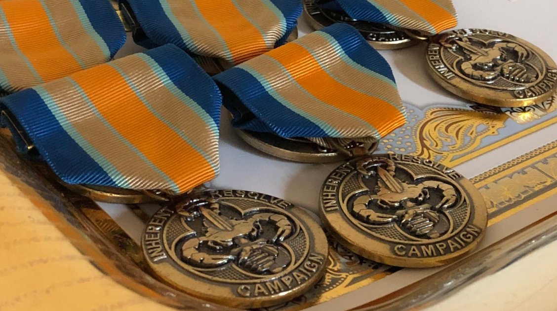 Army reinstates medal for troops hunting ISIS in Iraq as drone attacks ...