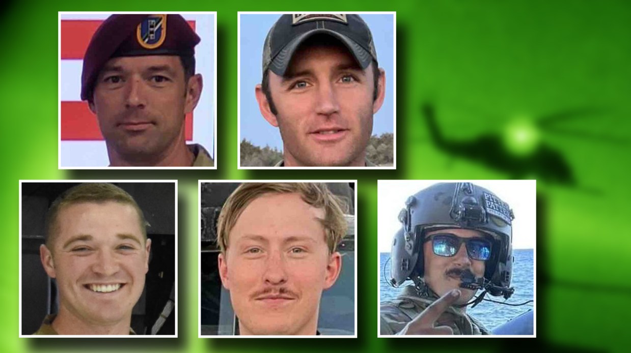 Bodies of 3 Army soldiers, helicopter recovered after Nov. 10 crash
