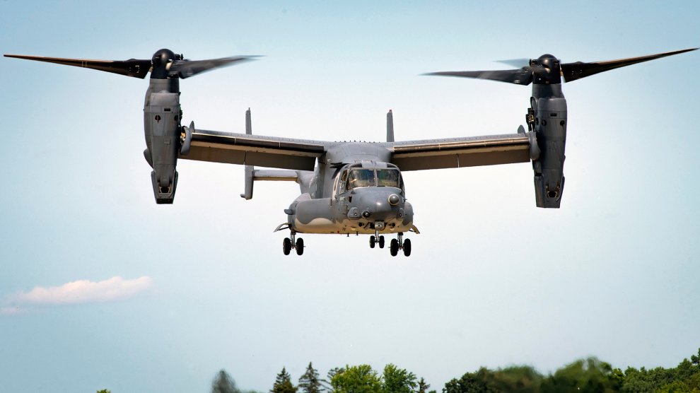 8 service members missing after CV-22 Osprey crashes off Japan