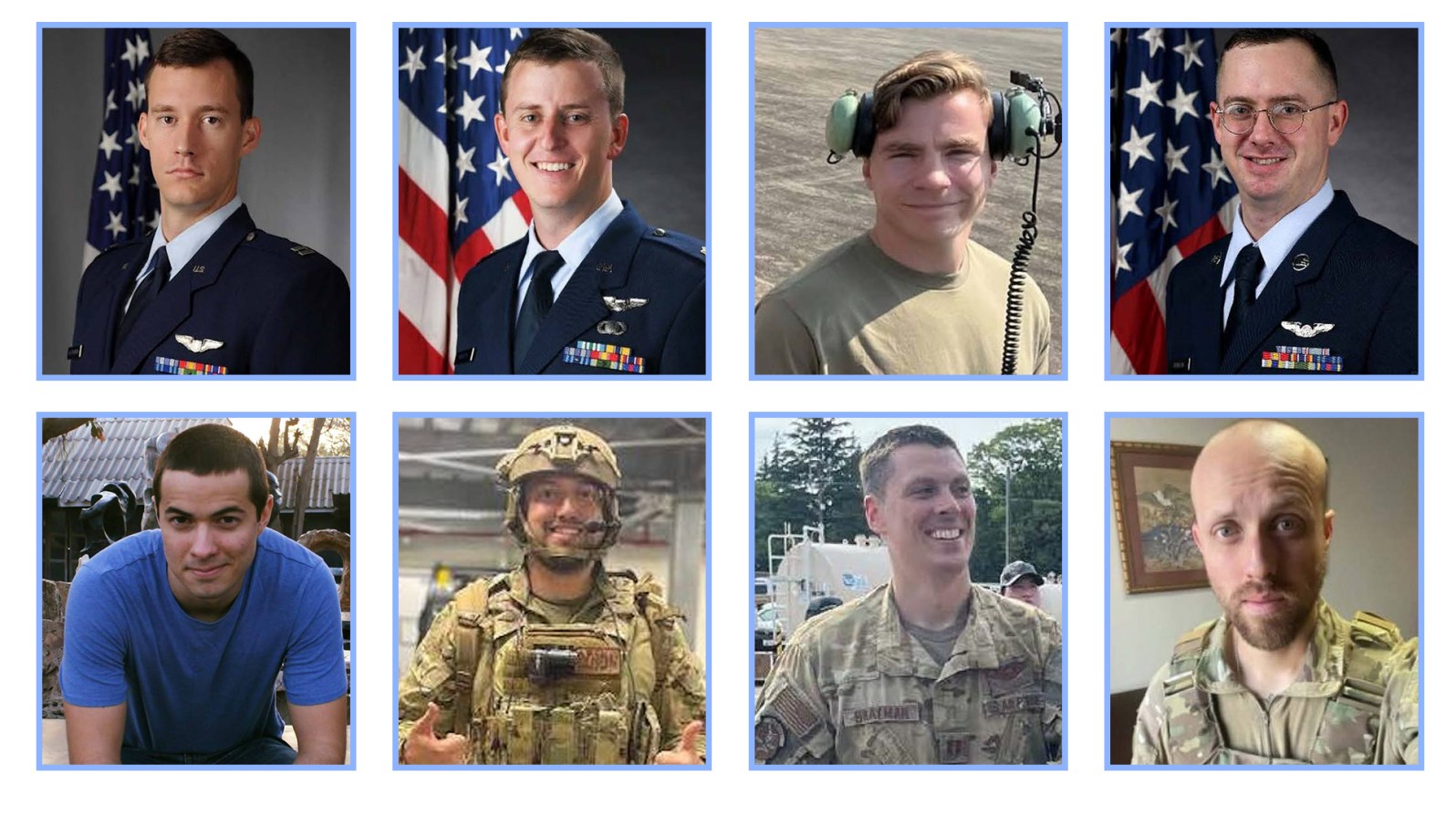 Air Force shares more about the 8 airmen killed in Osprey crash