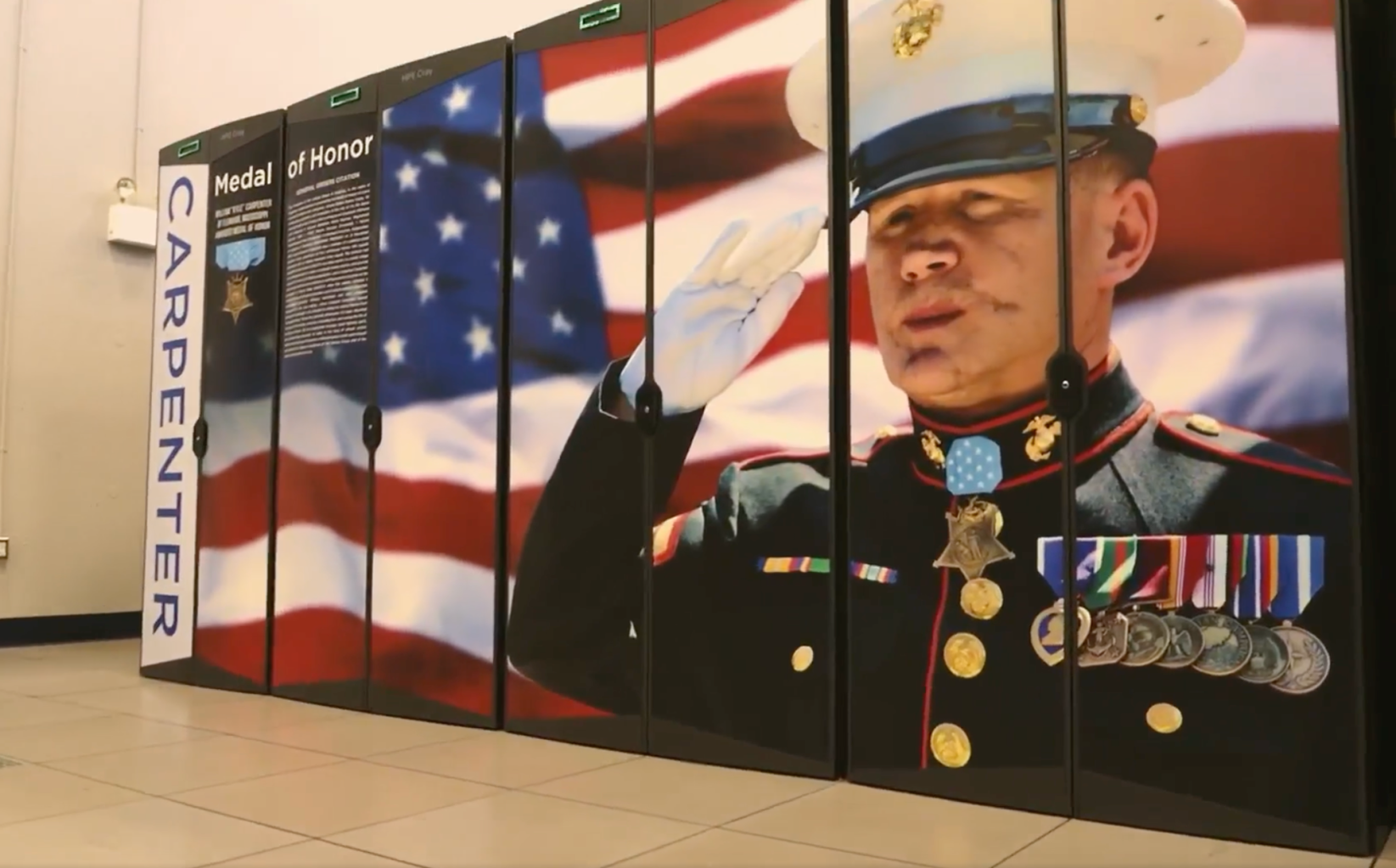 A new Army supercomputer gets a Medal of Honor namesake