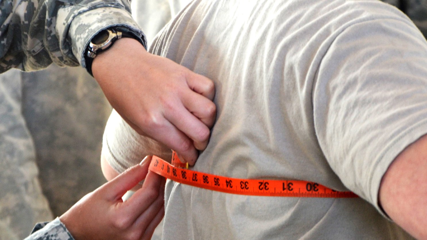 What is the Army tape test, and how do you pass it?