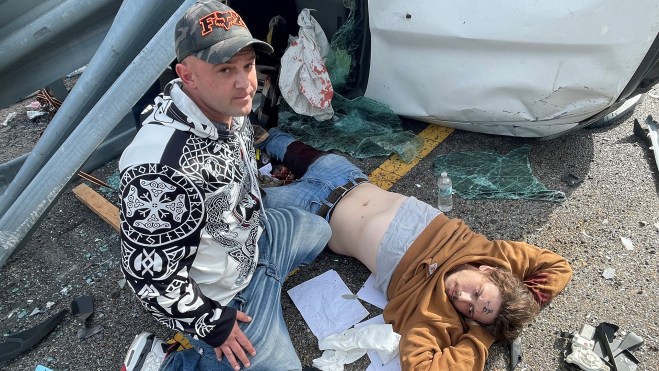 Army recruiter’s calm nerves save man from bleeding to death