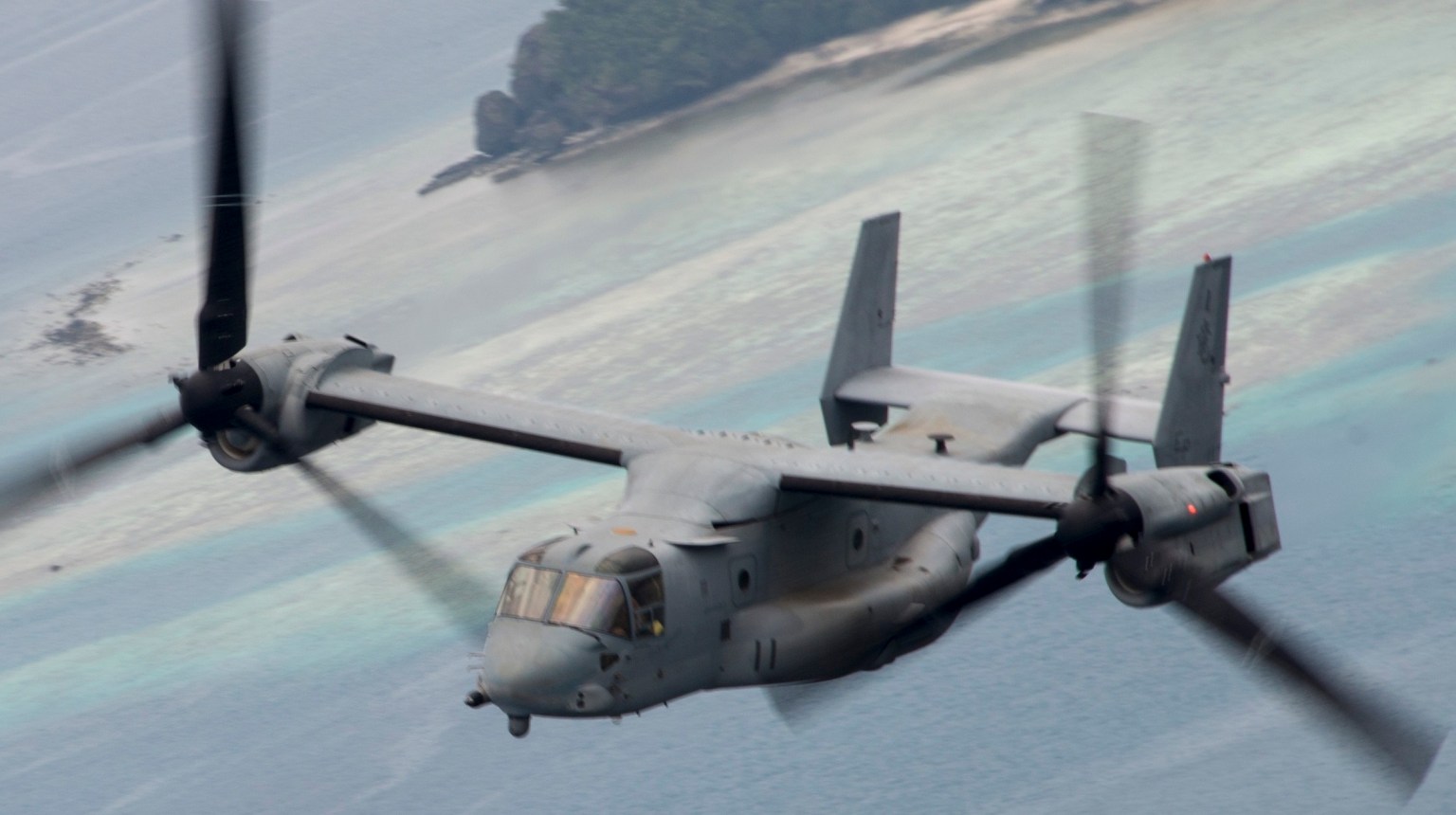 Ospreys cleared to fly again in Navy and Air Force after inspections
