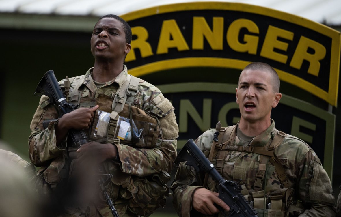 Air Force and Space Force troops are training for Ranger School