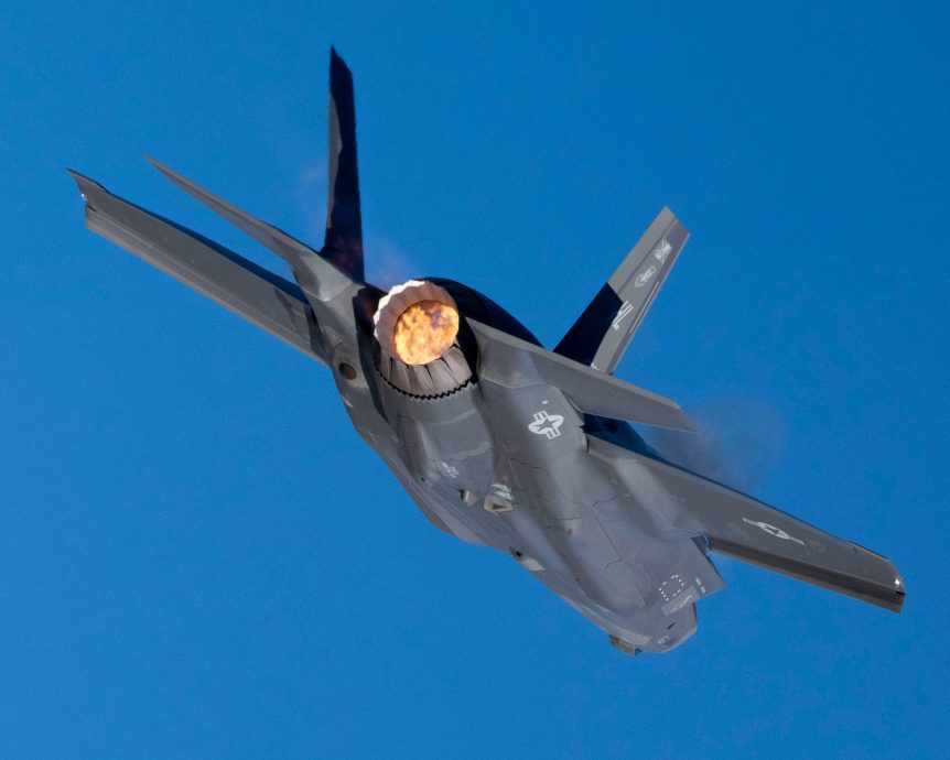 A lost flashlight caused $4 million in damage inside an F-35 engine ...