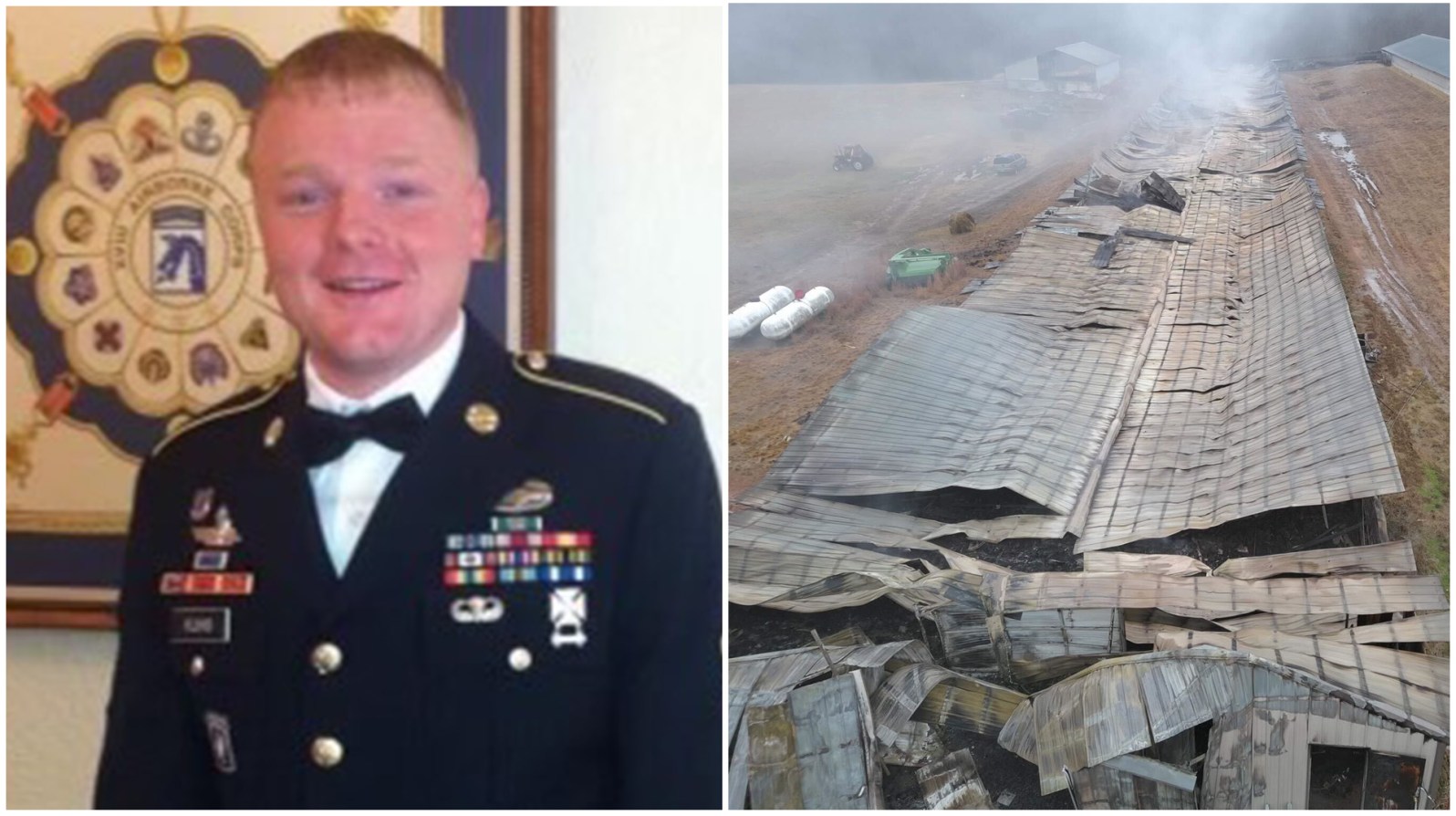 When a veteran lost his farm, paratroopers came to the rescue