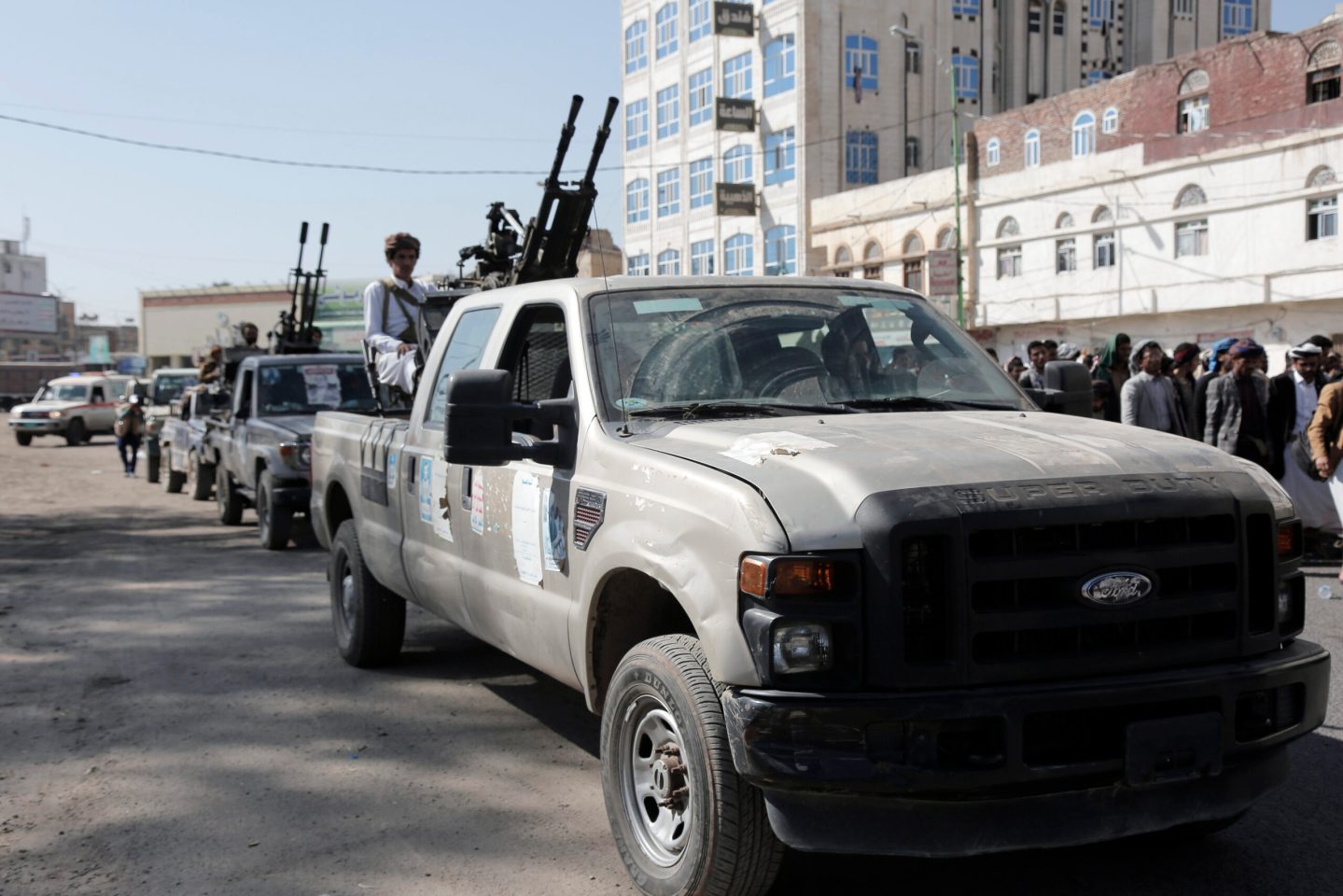 US, Britain hit Yemen’s capital in latest attack against Houthis