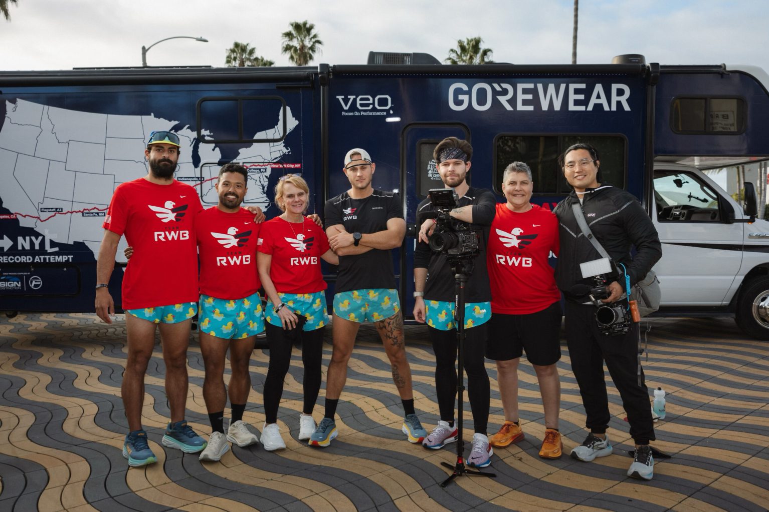 Meet the veterans supporting Paul Johnson’s transcontinental run