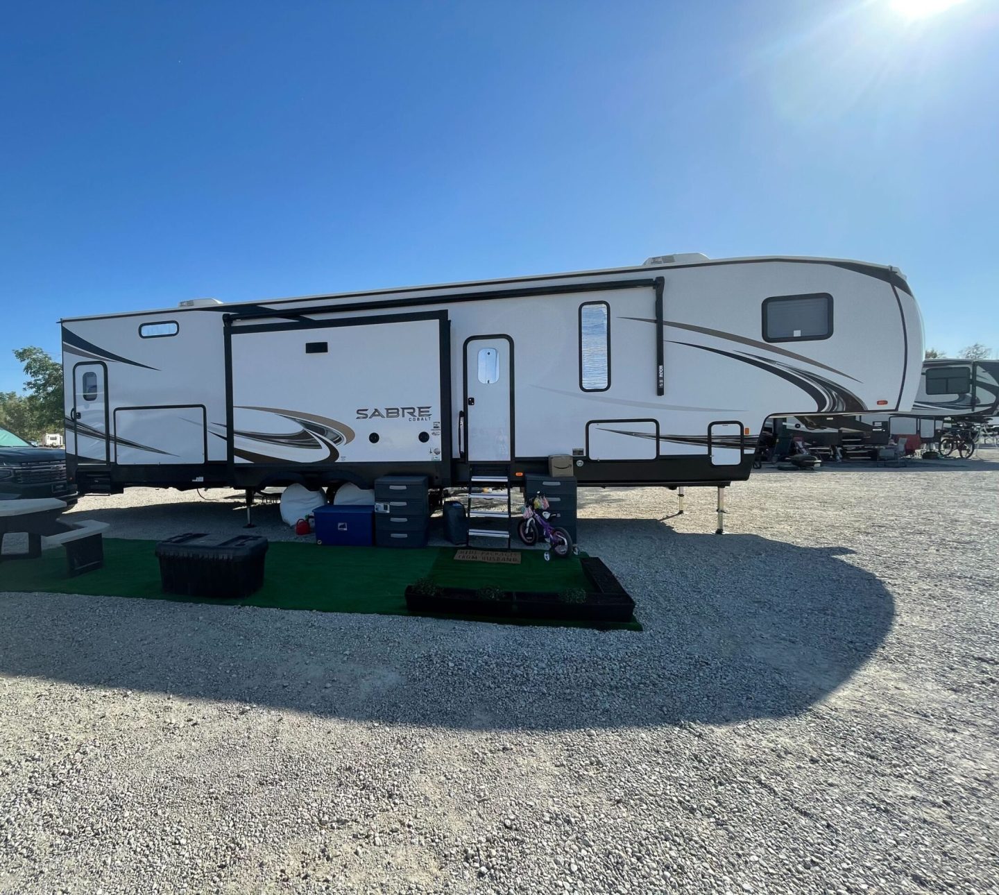 Families at Edwards Air Force Base turn to RVs for housing relief