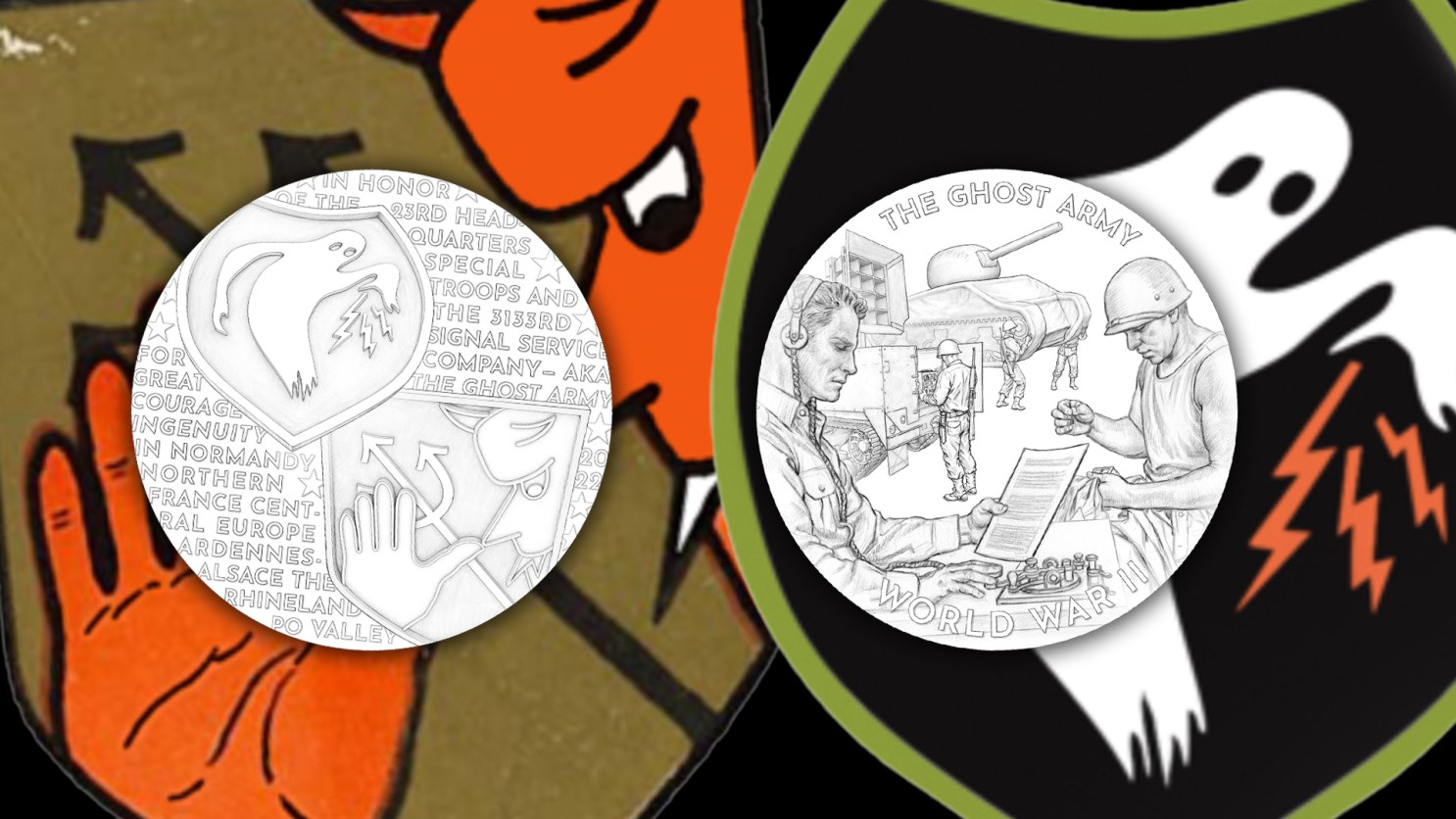 Ghost Army veterans receive the Congressional Gold Medal