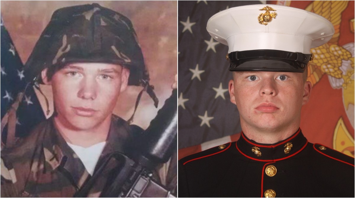 A new Marine's grandfather died in the Beirut bombing