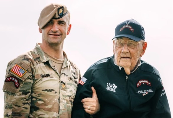 Ranger jumps into Normandy to honor WW2 Ranger grandfather