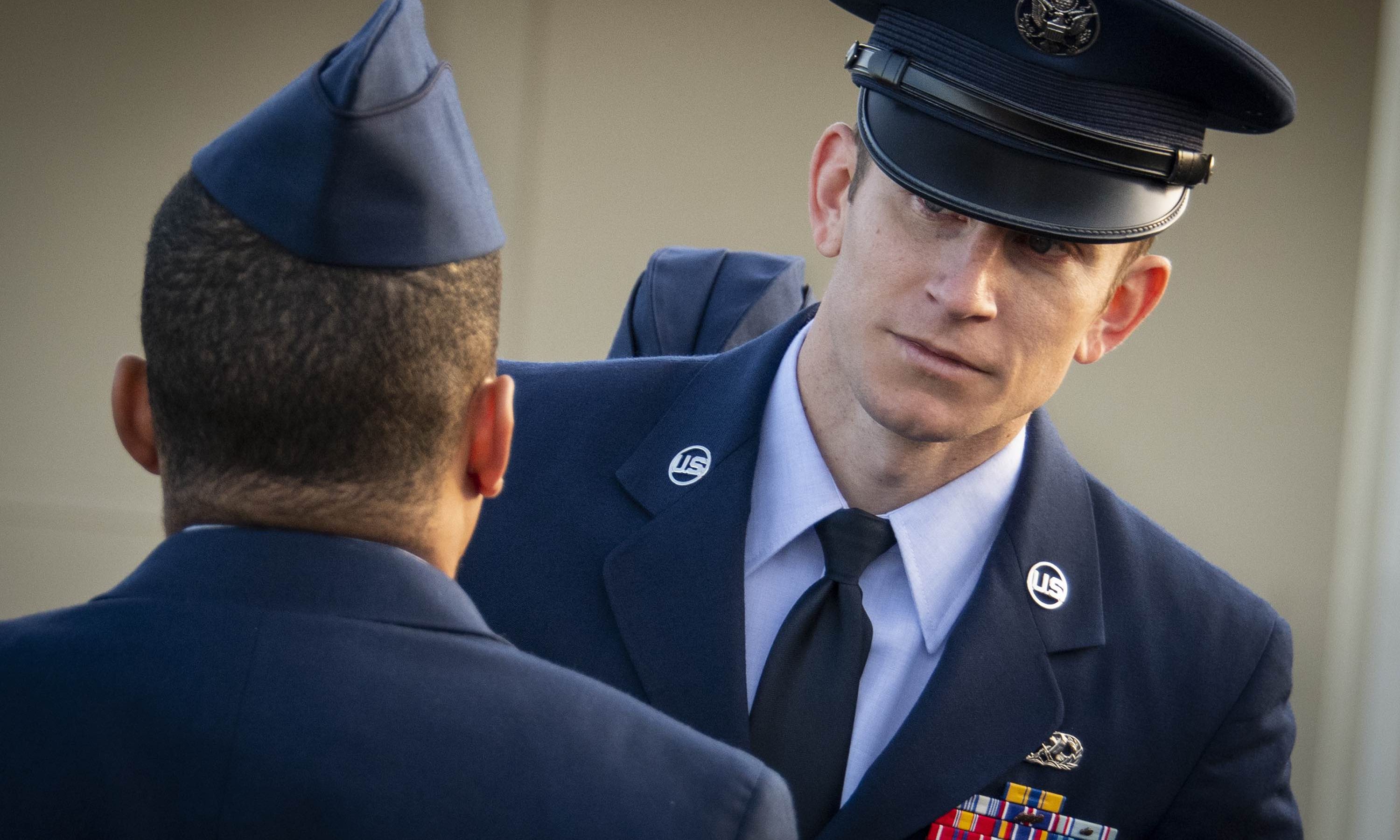 Air Force cracks down on shaving rules and uniform inspections