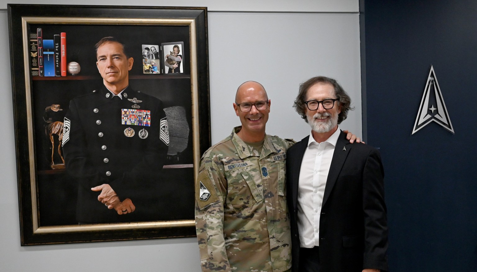Space Force chief debuts official portrait with 'retirement beard'