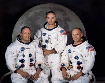 55 years ago, the military pilots of Apollo 11 landed on the Moon ...