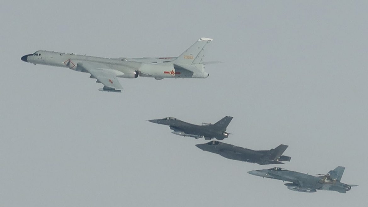 NORAD sent 3 different fighters to intercept Russian and Chinese bombers