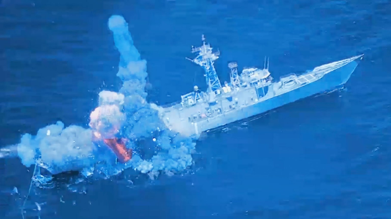 US military plans to sink three ships this summer in exercises