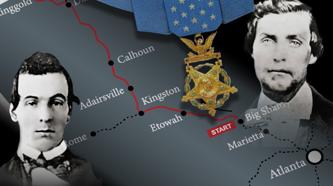 2 Civil War soldiers recieve Medal of Honor for ‘Great Locomotive Chase’