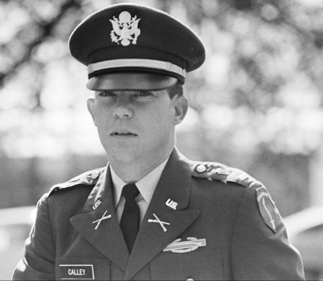 The war crimes of William Calley, dead at 80, are taught to soldiers today