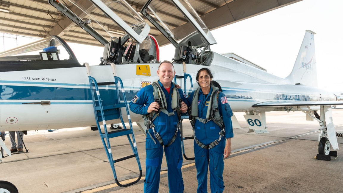 Two NASA astronauts, both veterans, could be stuck on the ISS - Task ...