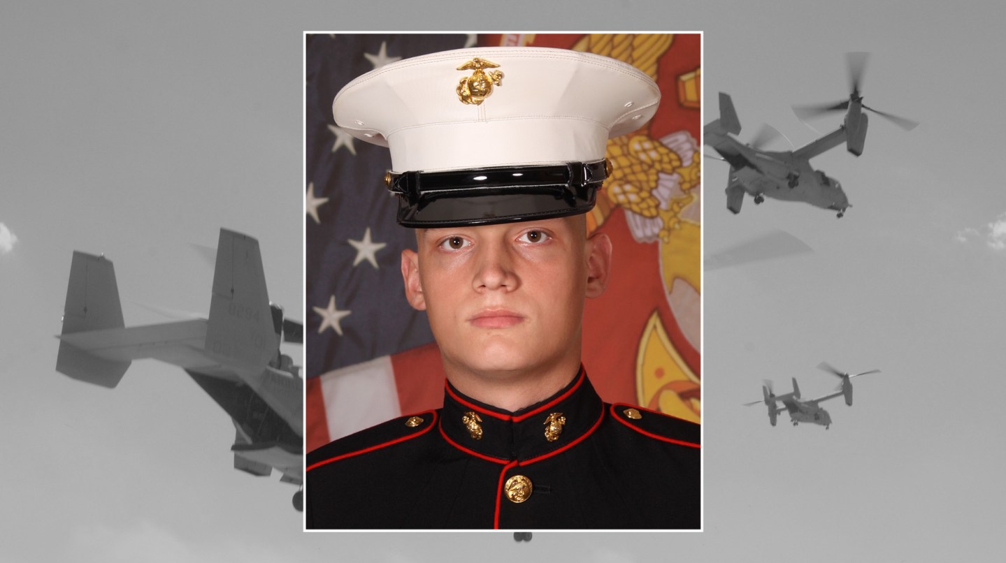 Marine Osprey crewman tried to reach pilots on doomed MV-22