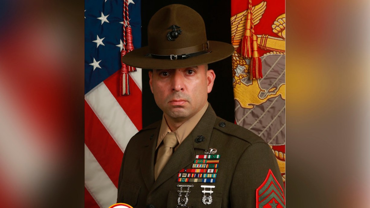 Marine sergeant major fired from West Coast bootcamp now in brig