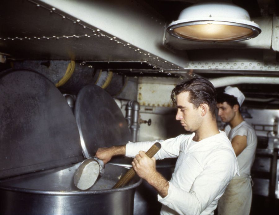 The Navy’s 1945 cookbook teaches how to feed hundreds of sailors - Task ...