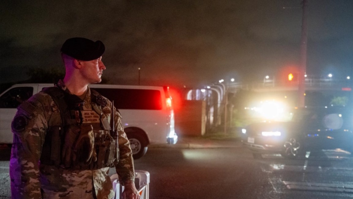 US military raises base security after New Orleans, Las Vegas attacks