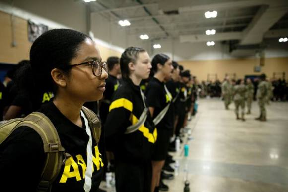 Army hits its annual recruiting goal in eight months