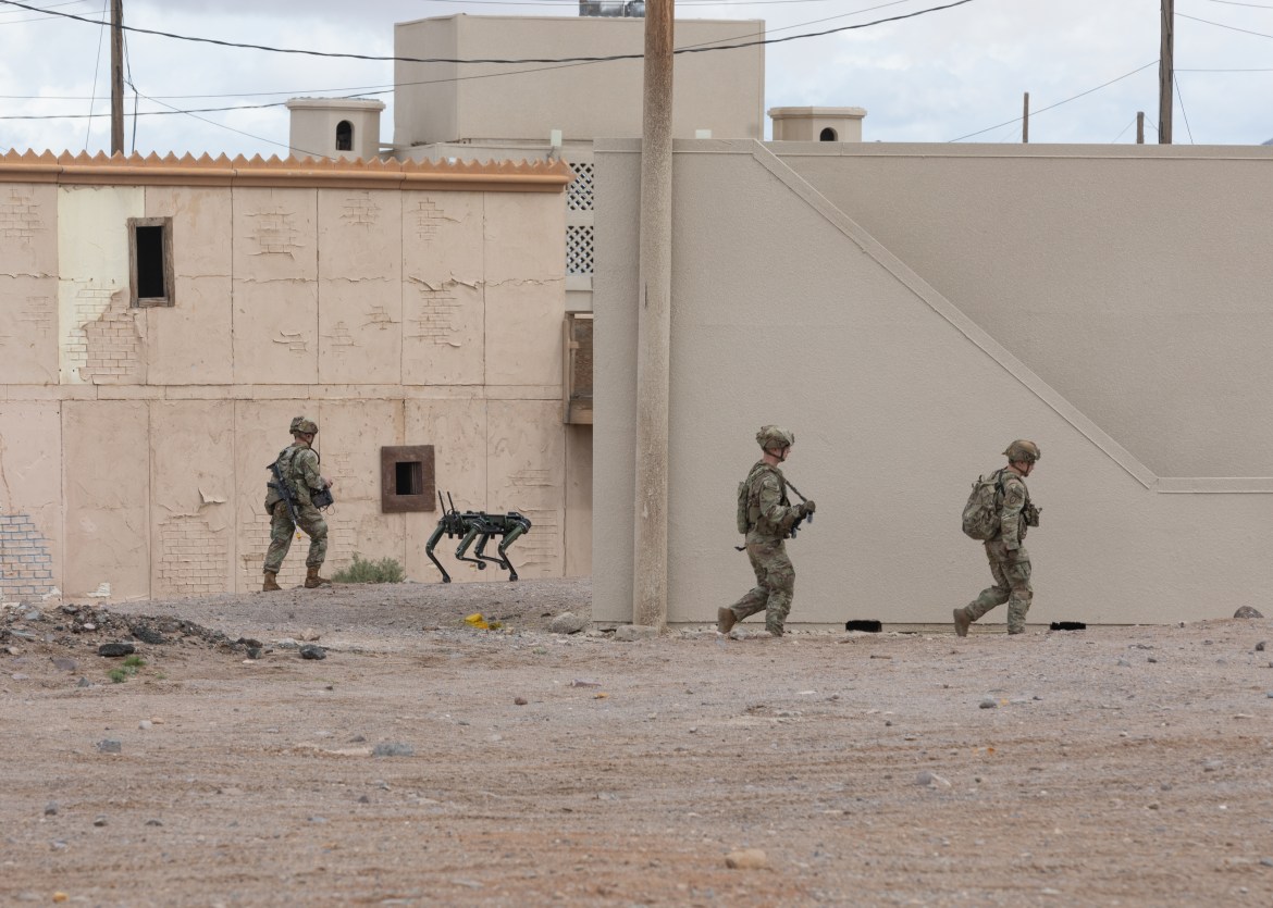 Army developing new robotics tech job for modern battlefield