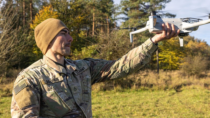 Army basic training now has soldiers facing drone swarms