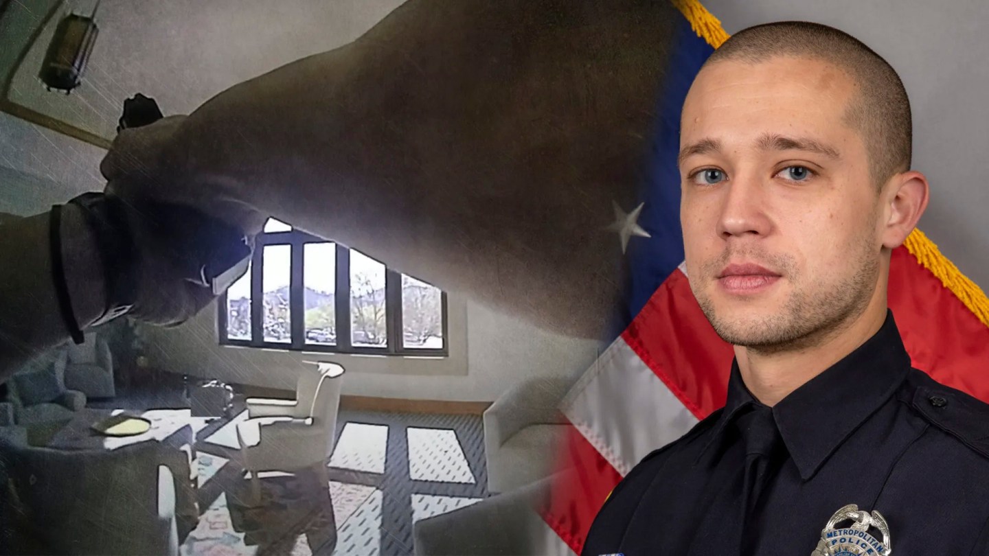 Marine infantry vet named police officer of the year for stopping ...