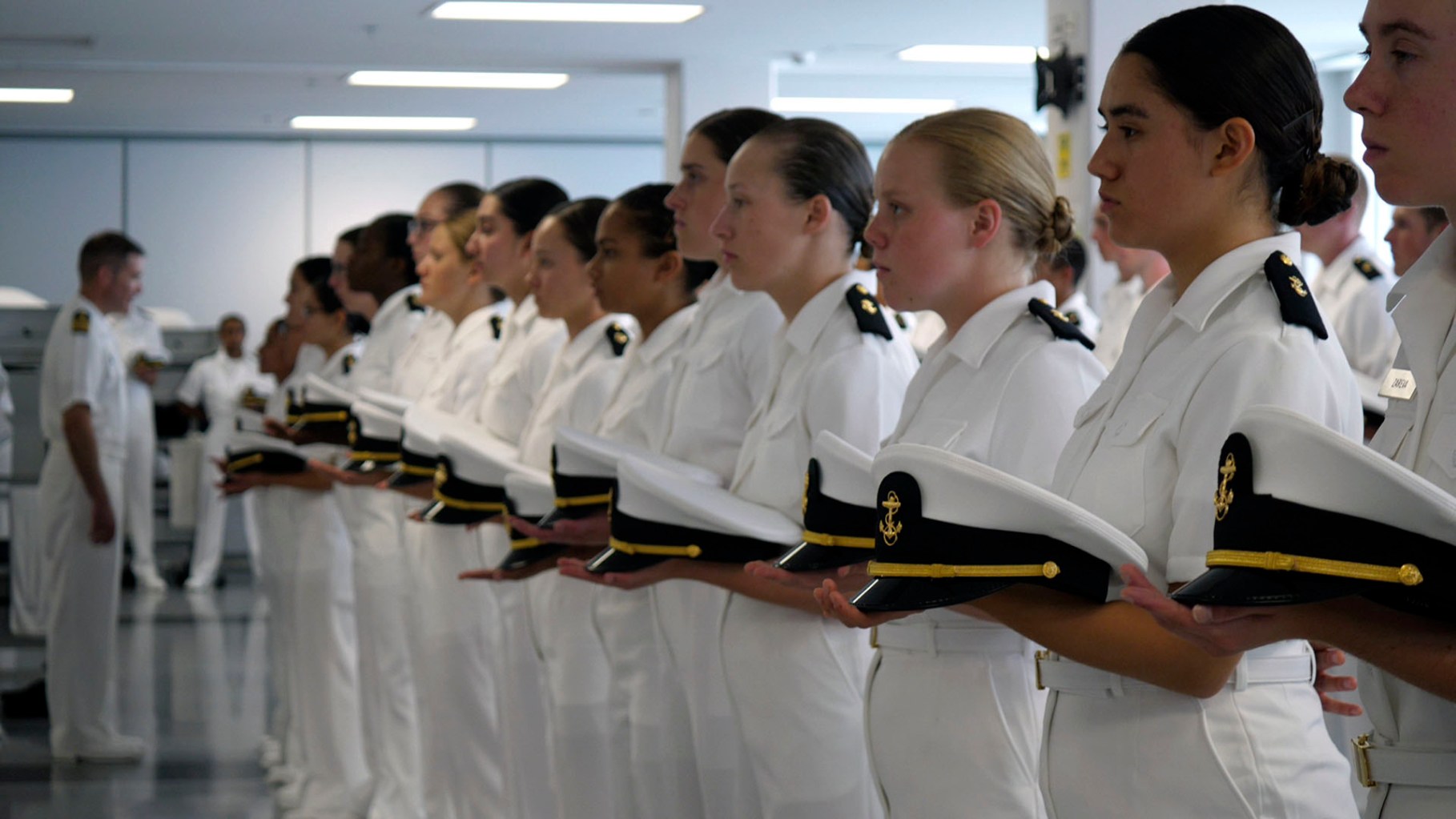 Navy plans better fitting, more functional uniforms for women sailors
