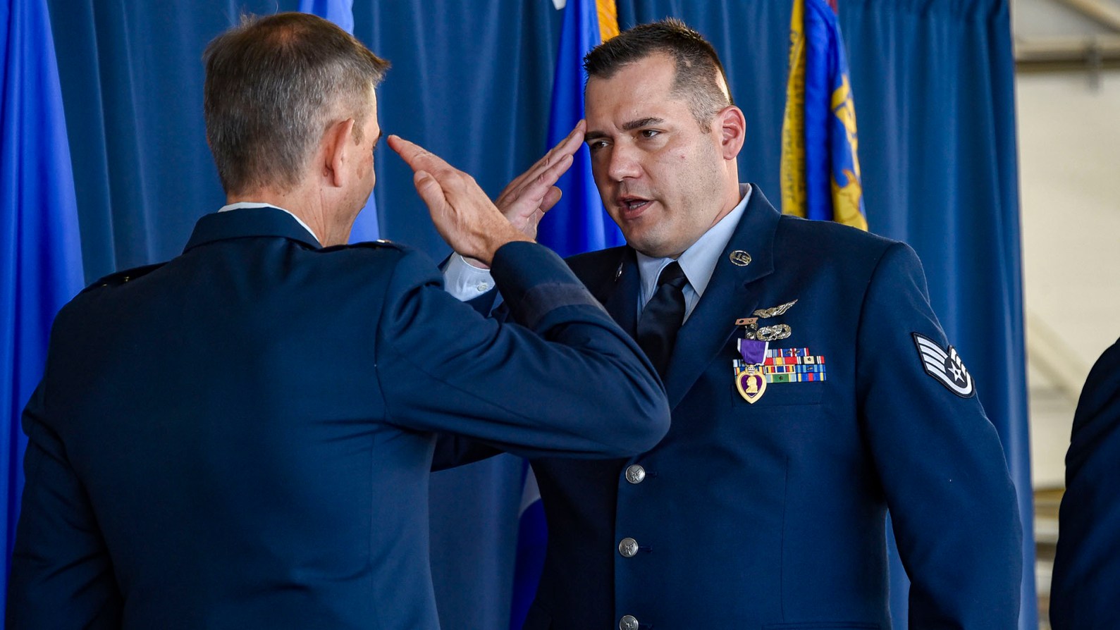 Air National Guardsmen awarded Purple Hearts for Tower 22 attack