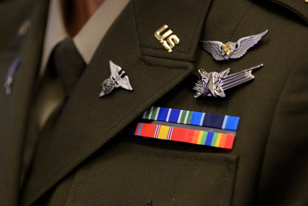 Army Reserve officer awarded astronaut wings and space badge