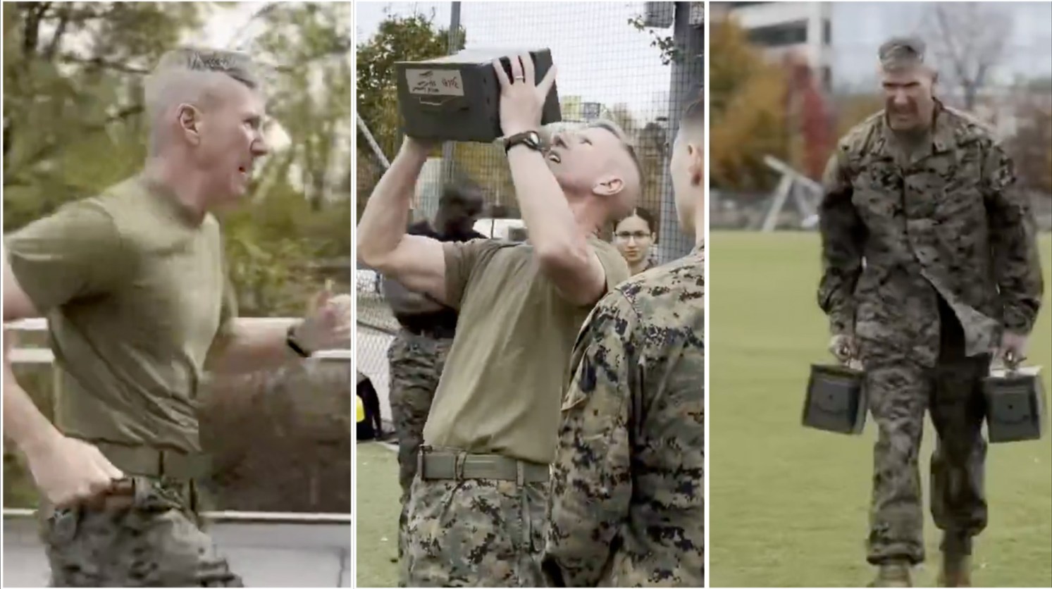 Marine commandant nails fitness test 11 months after heart surgery